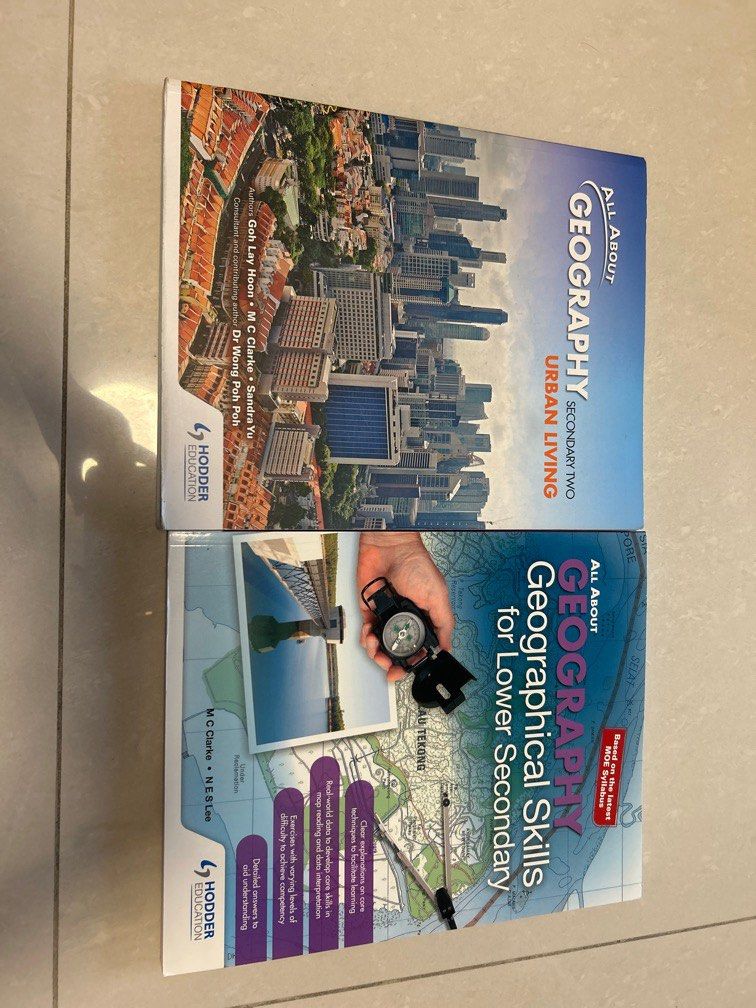 all about geography secondary 2 lower secondary geographical skills textbook, Hobbies & Toys ...
