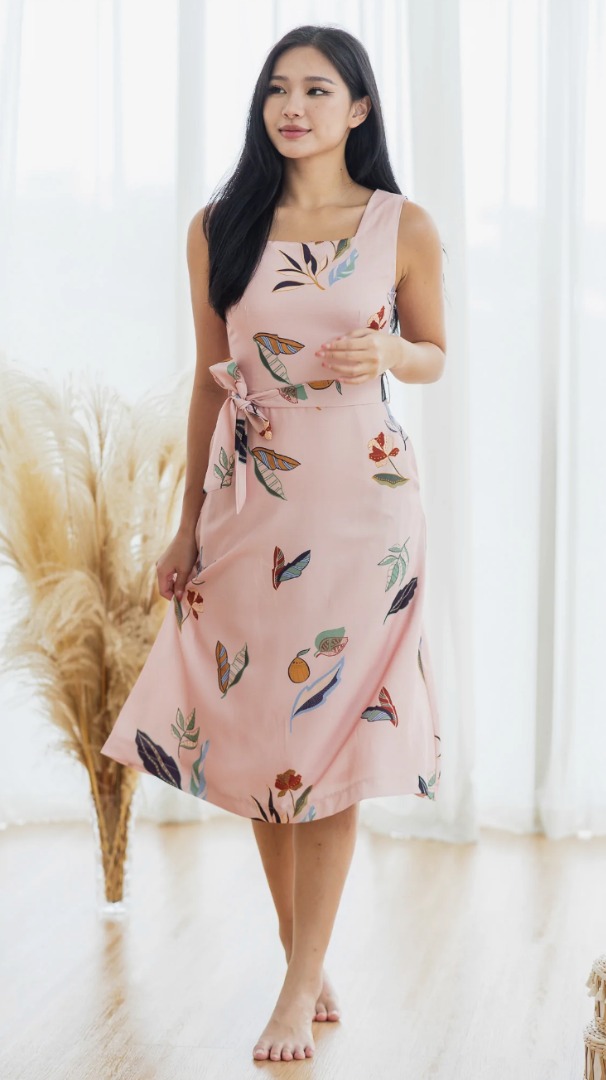 ALL SIZES - DON'T STOP BELEAFING MIDI DRESS IN PINK, Women's Fashion, Dresses & Sets, Dresses on ...