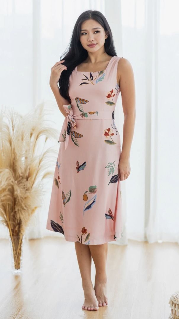 ALL SIZES - DON'T STOP BELEAFING MIDI DRESS IN PINK, Women's Fashion, Dresses & Sets, Dresses on ...