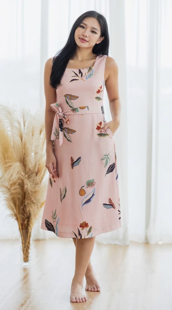 ALL SIZES - DON'T STOP BELEAFING MIDI DRESS IN PINK, Women's Fashion, Dresses & Sets, Dresses on ...