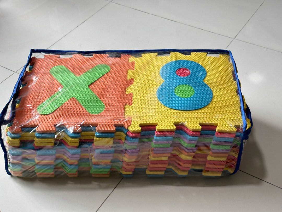 Alphabet Foam Playmat, Babies & Kids, Infant Playtime on Carousell