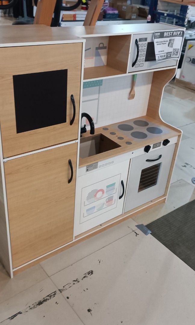 Anko large wooden kitchen playset Mode of payment Cash Gcash Card BDO ...