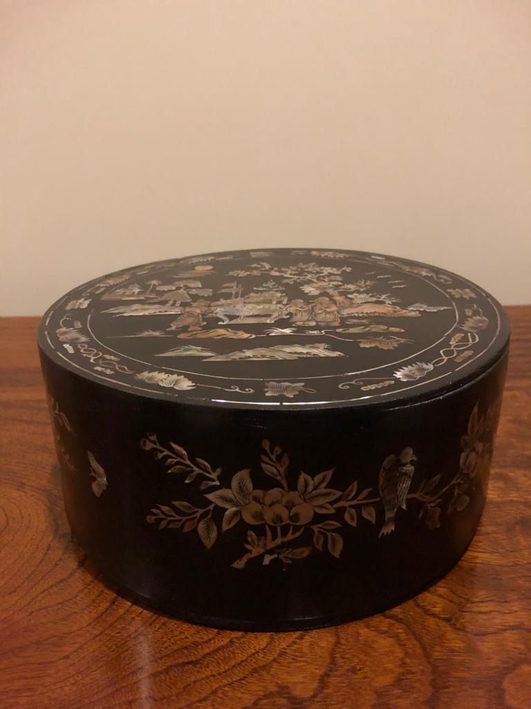 Antique Peranakan Jewellery Box - Rosewood - Mother of Pearl, Hobbies ...