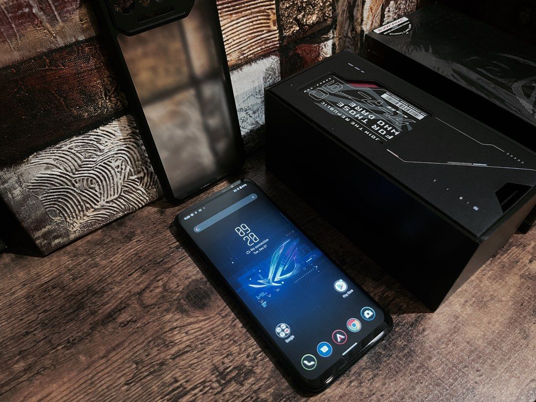 ASUS ROG 6 12GB/256GB BLACK OFFICIAL, Mobile Phones & Gadgets, Mobile ...
