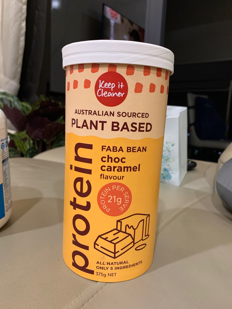 375g Australian Plant Based Protein Powder (choco caramel flavour ...