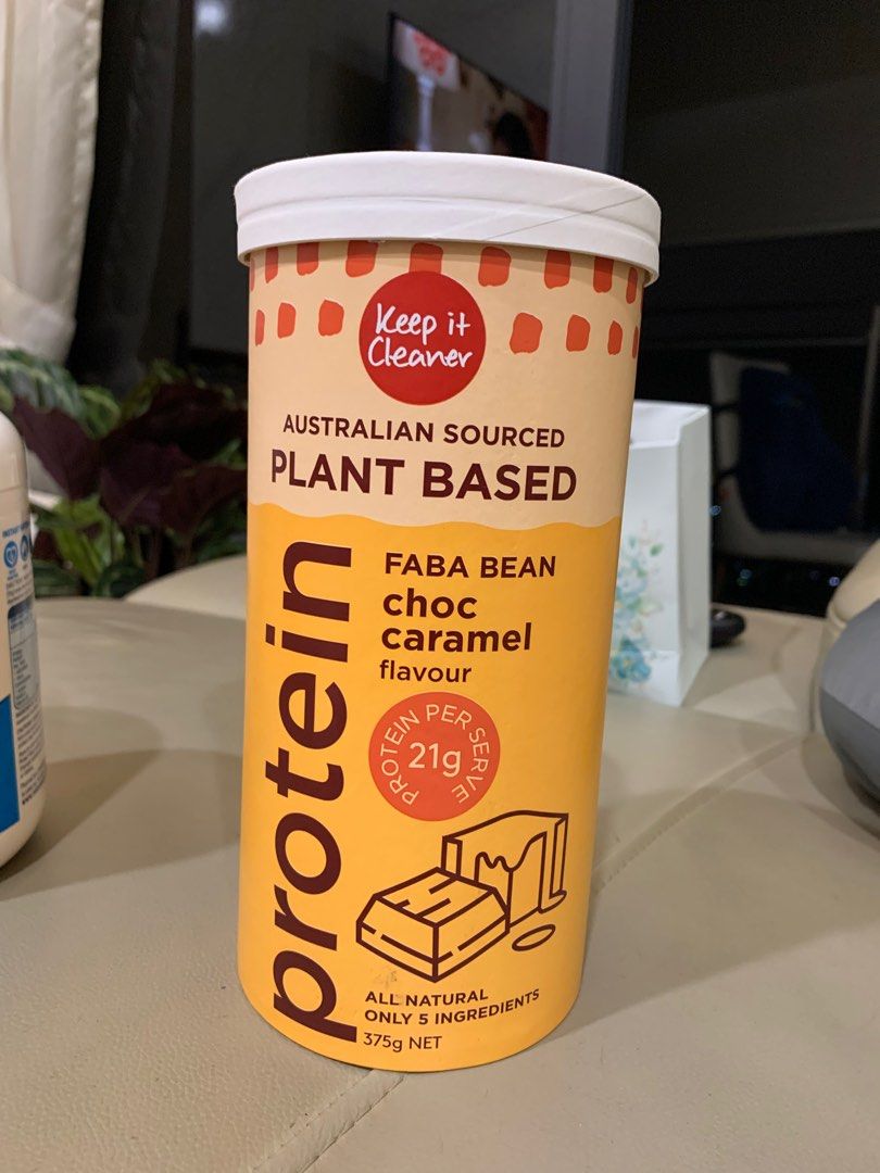 375g Australian Plant Based Protein Powder (choco caramel flavour ...