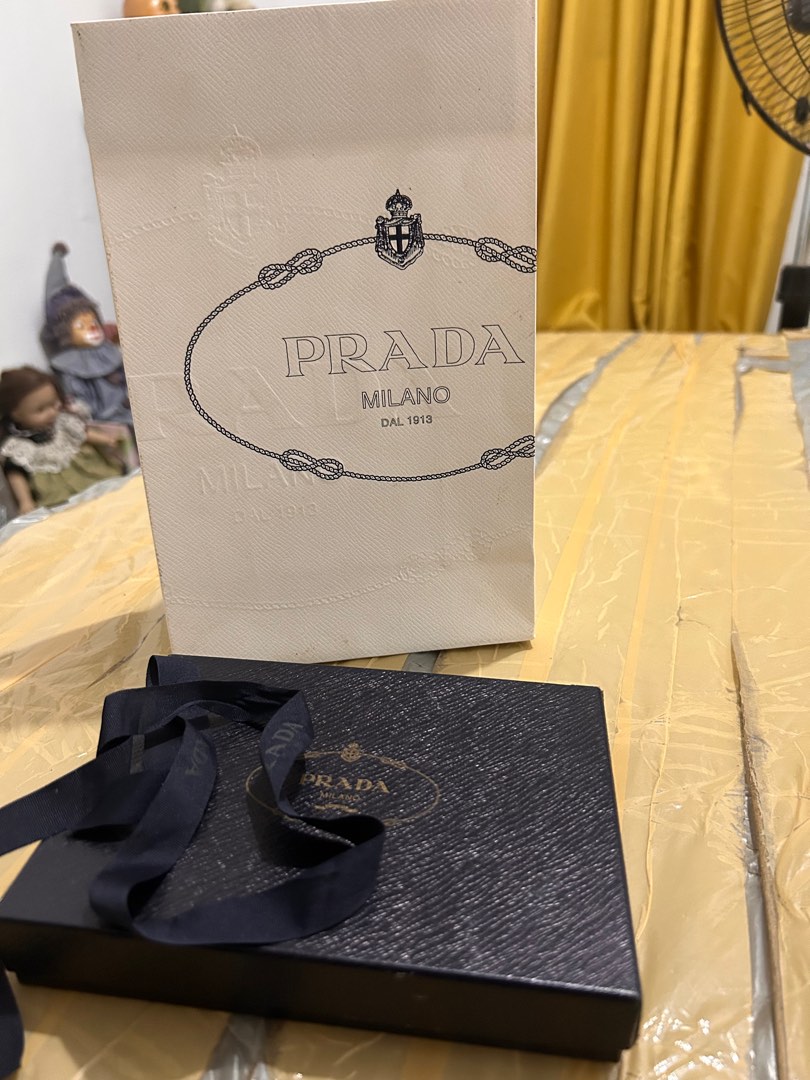 Authentic prada wallwt, Luxury, Bags & Wallets on Carousell