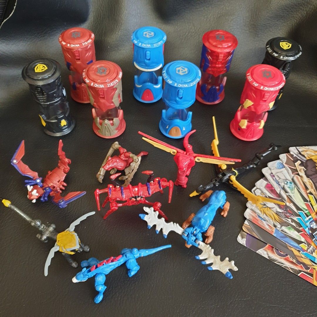 BANDAI Monsuno Energy Beast Figurines x8pcs, Hobbies & Toys, Toys ...