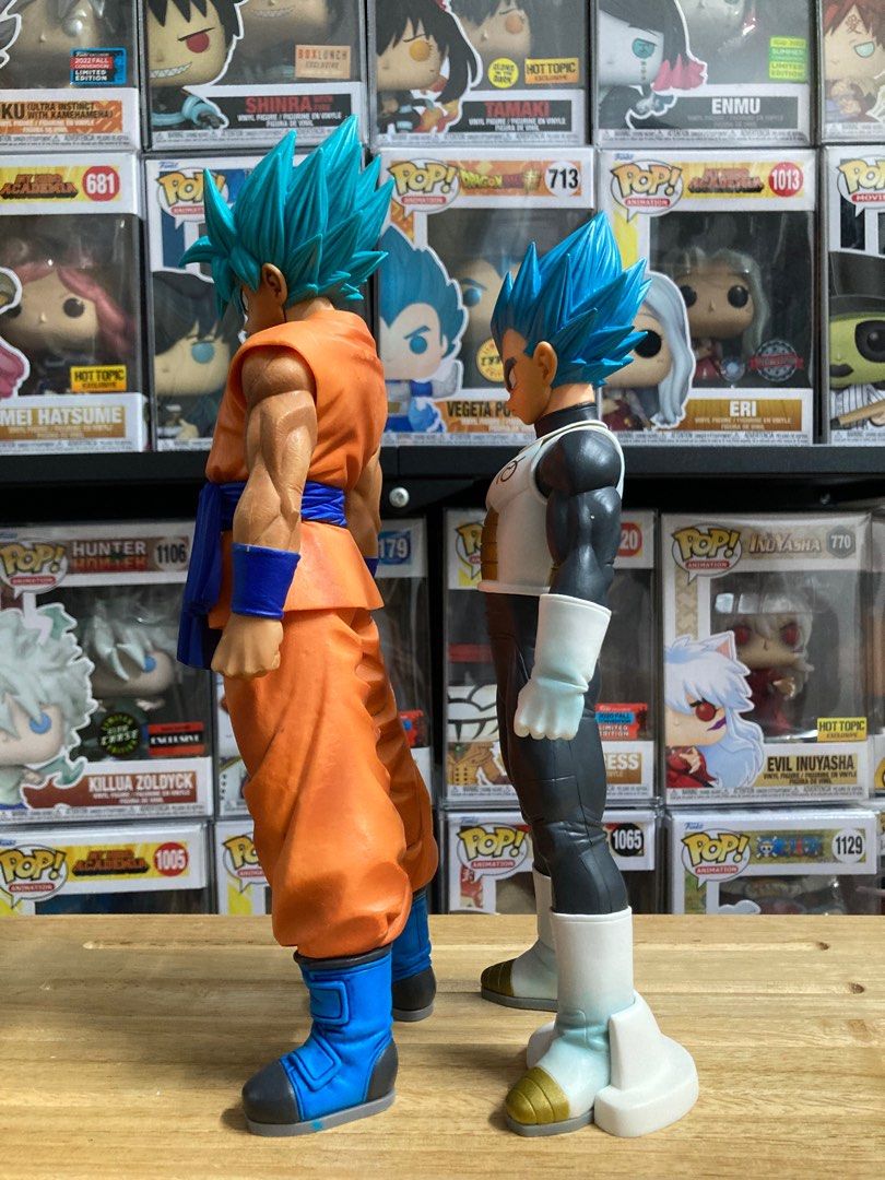 Banpresto Dragon Ball Master Star Piece (MSP) Super Saiyan God Goku ...