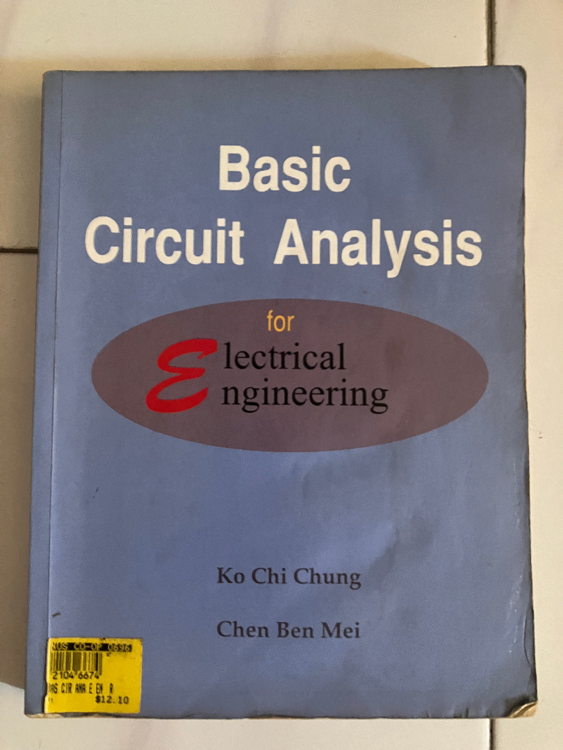 Basic Circuit Analysis for Electrical Engineering by Ko and Chen ...