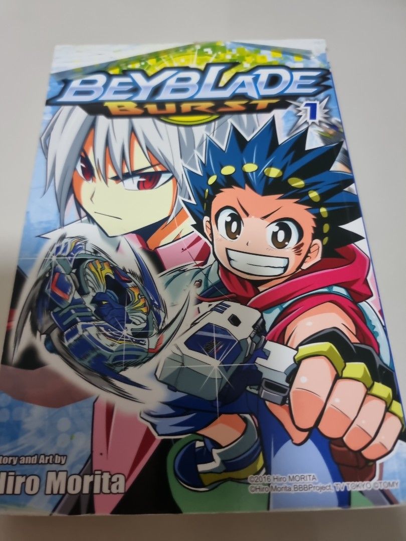 Beyblade burst book 1, Hobbies & Toys, Books & Magazines, Comics ...