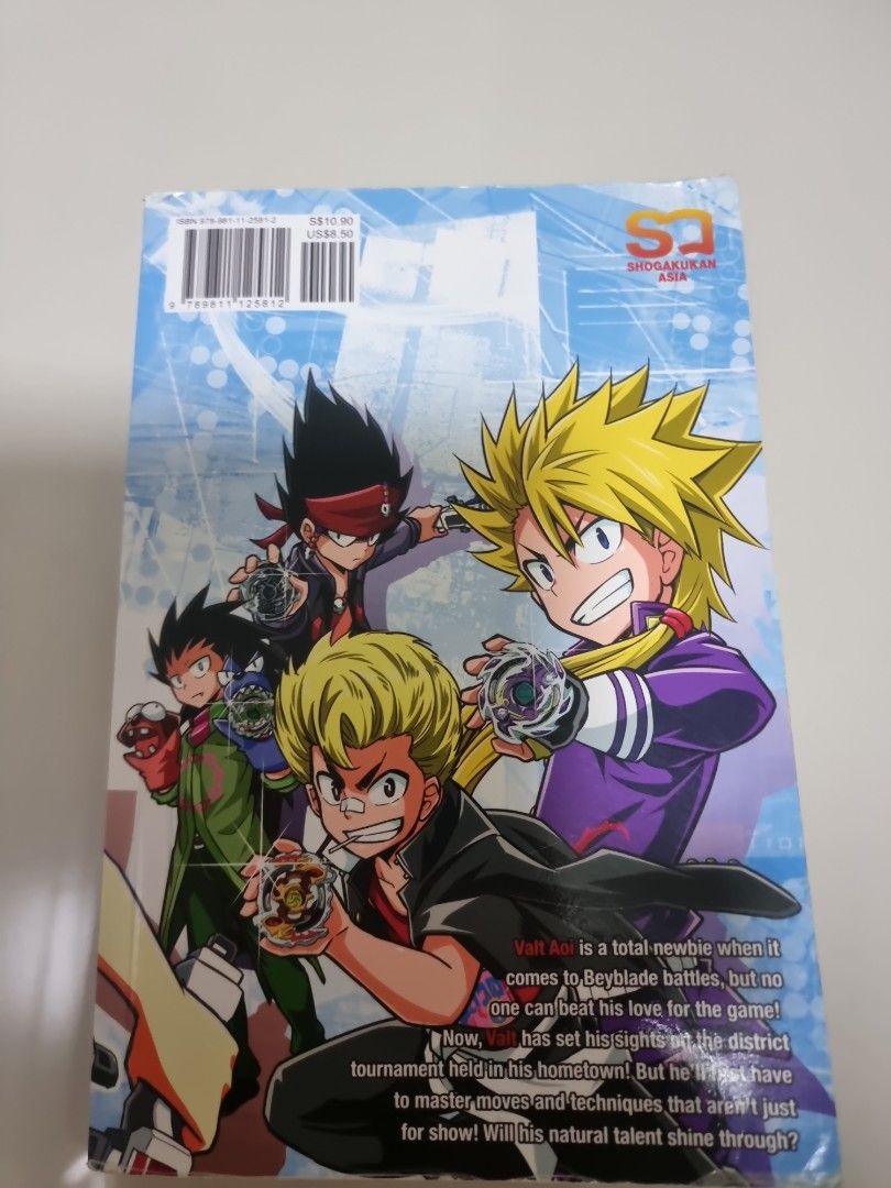 Beyblade burst book 1, Hobbies & Toys, Books & Magazines, Comics ...