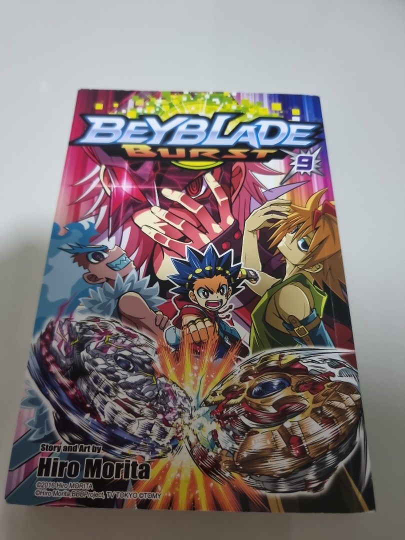 Beyblade Burst book 9, Hobbies & Toys, Books & Magazines, Comics ...