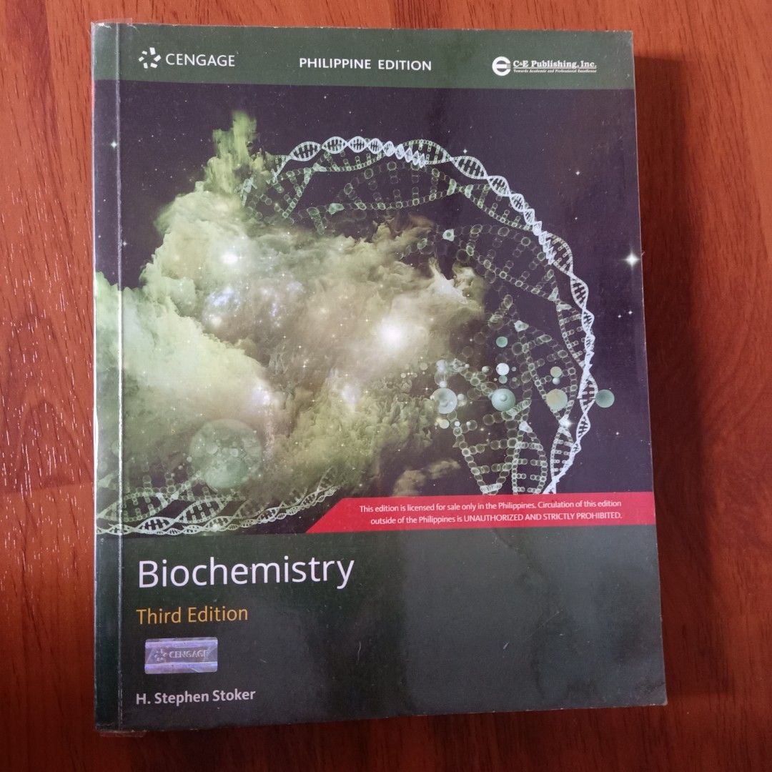 Biochemistry 3rd Edition- Stephen Stoker, Hobbies & Toys, Books ...