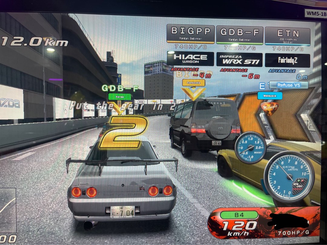 Blue meter R32 1grade pro wangan midnight, Video Gaming, Gaming ...