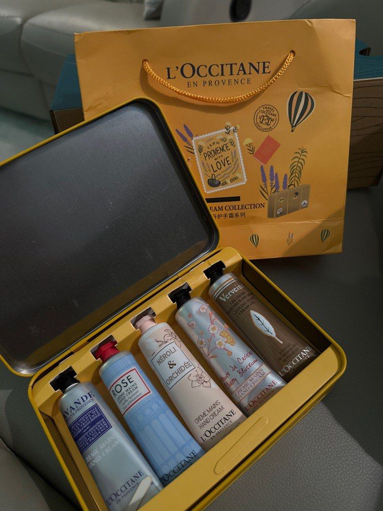 BNIB L’occitane Hand Cream Collection Travel Exclusive lotion, Beauty & Personal Care, Hands ...