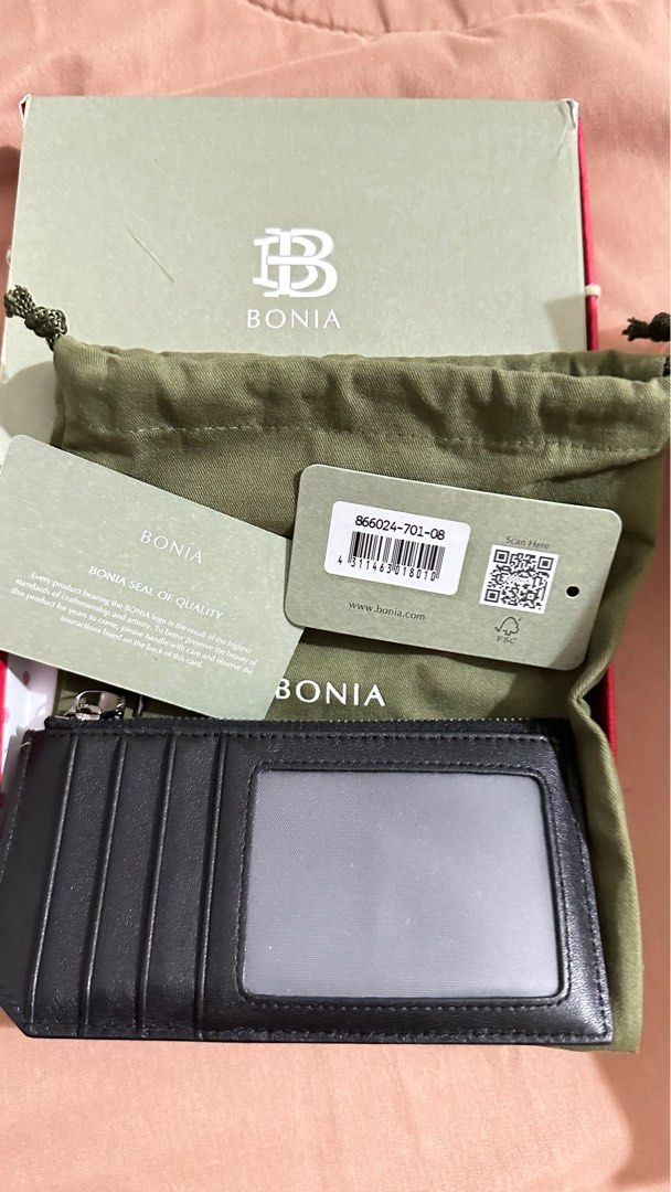 BONIA wallet card, Luxury, Bags & Wallets on Carousell