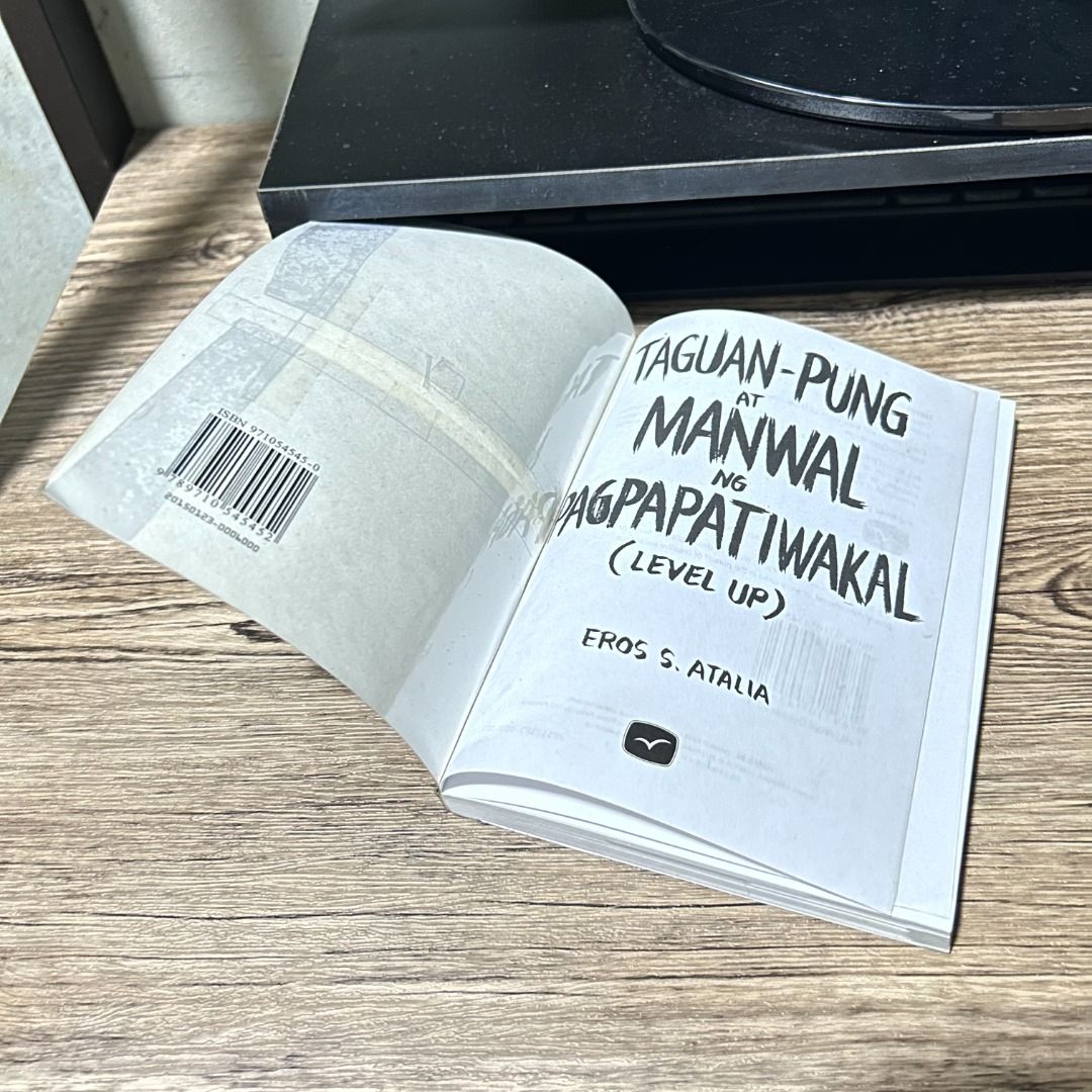 BOOK: Taguan-Pung at Manwal ng Pagpapatiwakal by Eros Atalia, Hobbies ...
