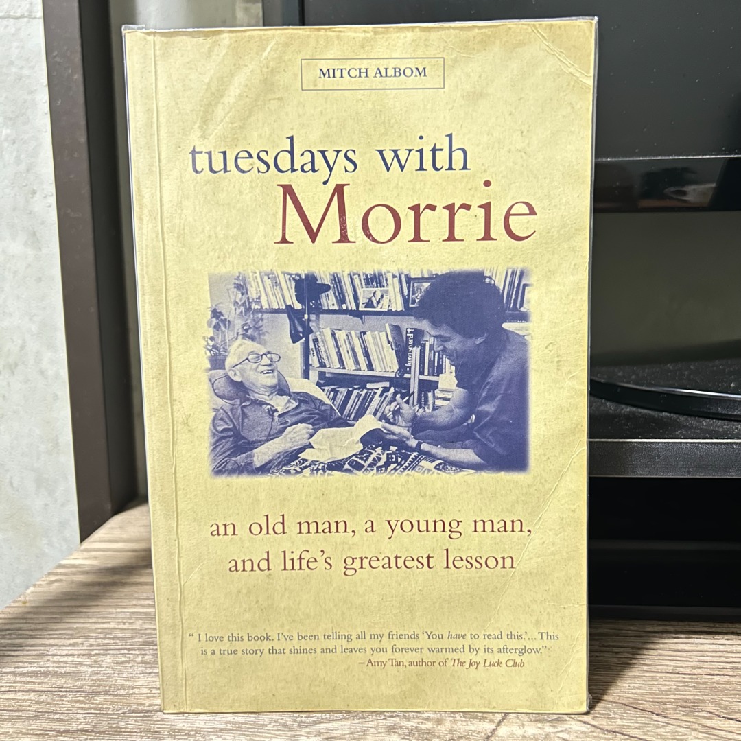 BOOK: Tuesdays with Morrie by Mitch Albom, Hobbies & Toys, Books ...