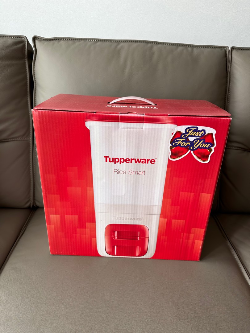 (Brand new!) Tupperware Smart Plastic Rice Dispenser Container, 10 ...