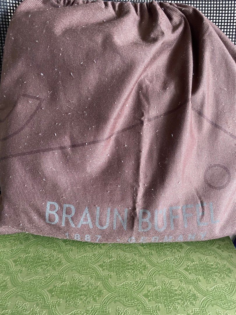 Braun Buffel Leather Handbags, Luxury, Bags & Wallets on Carousell
