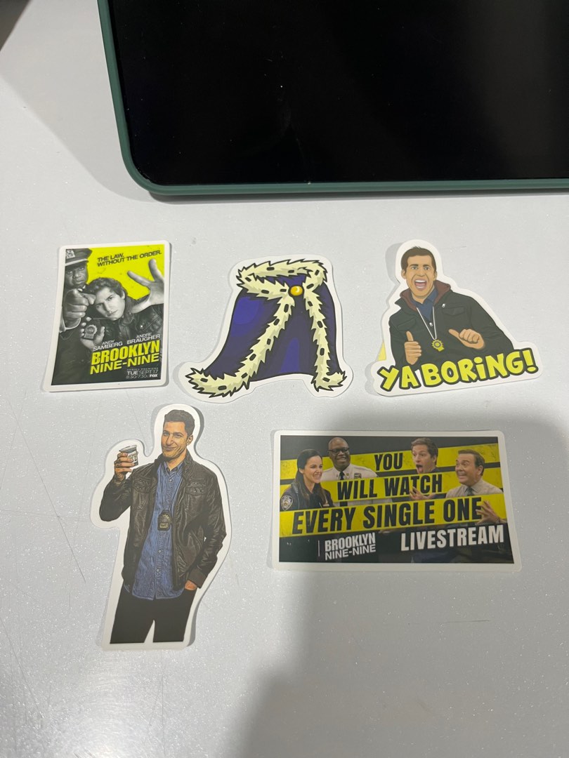Brooklyn 99 and Scooby Doo stickers, Hobbies & Toys, Stationery & Craft, Other Stationery ...