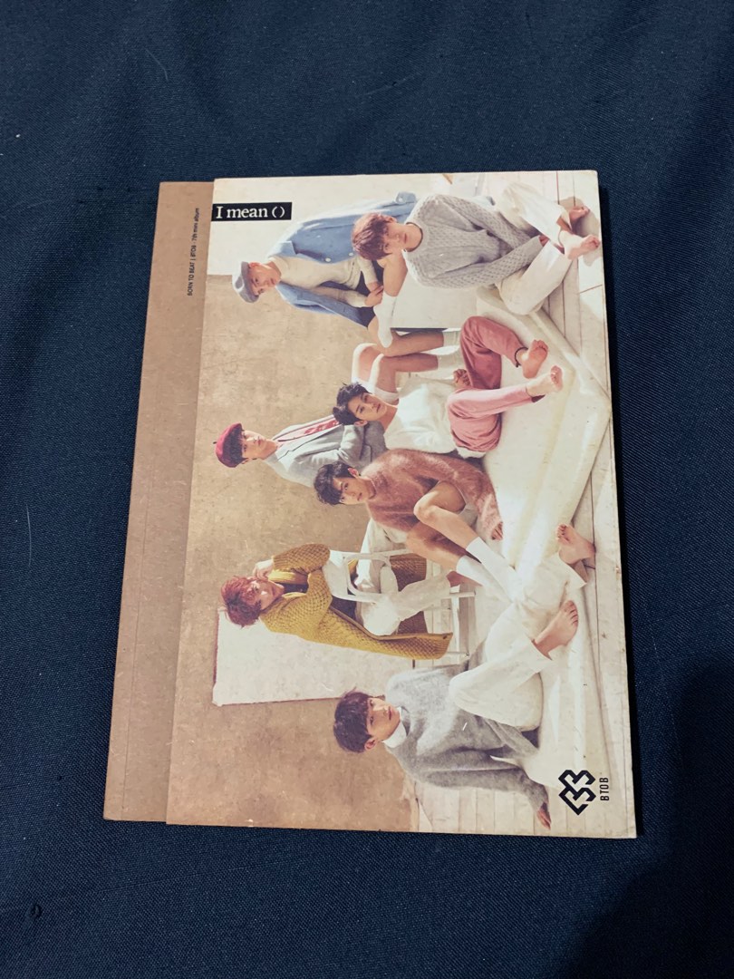 BTOB I Mean () Album, Hobbies & Toys, Memorabilia & Collectibles, K-Wave on Carousell