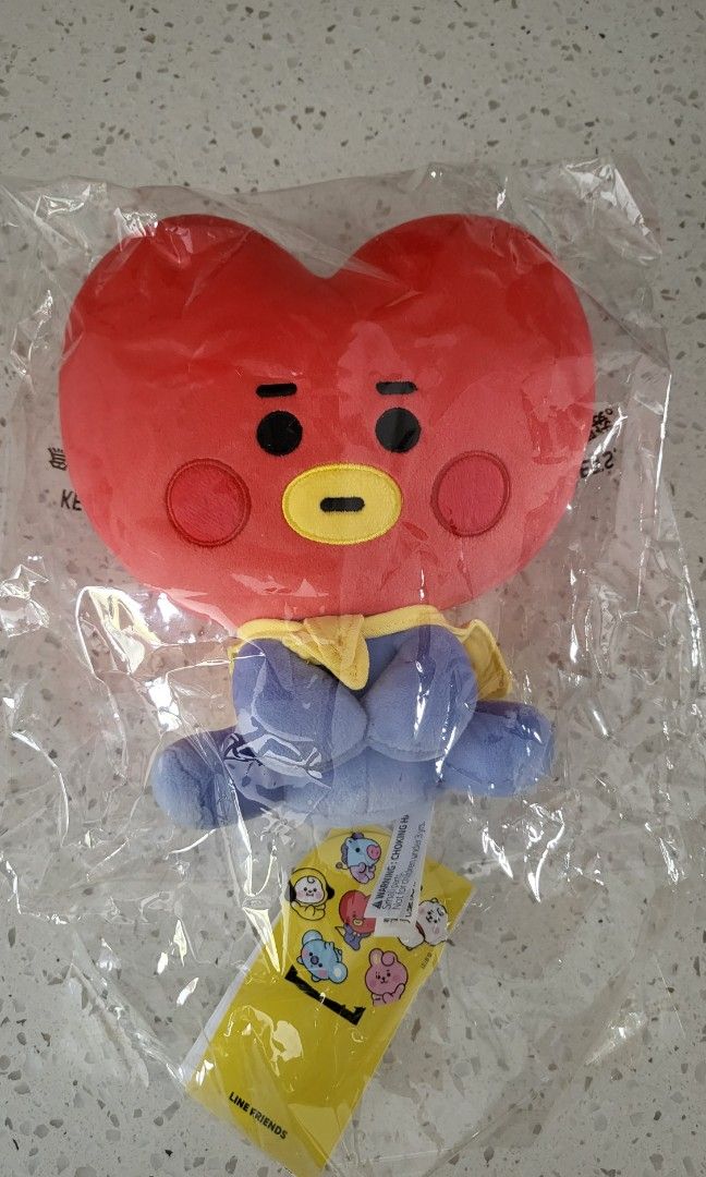 BTS BT21 Baby Tata Plush Original, Hobbies & Toys, Memorabilia ...