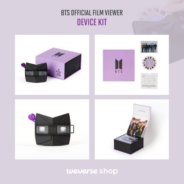 BTS Film Viewer Device Kit, Hobbies & Toys, Memorabilia & Collectibles ...