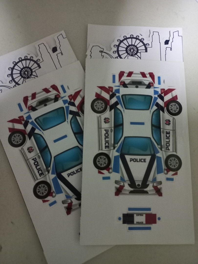 Build your own police car, Hobbies & Toys, Stationery & Craft, Other ...