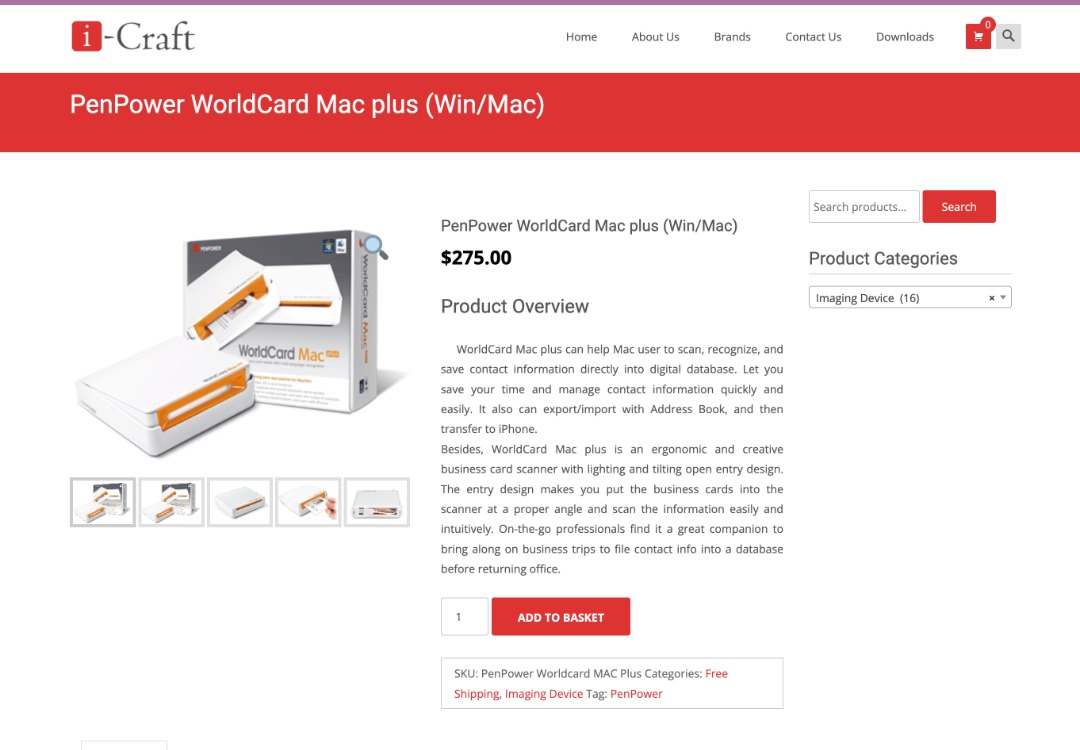 Business/Name Card Scanner, Computers & Tech, Office & Business ...