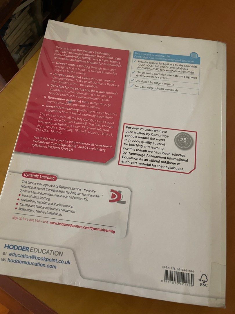 Cambridge Igcse And O Level History Option B 2 Ed Hobbies And Toys