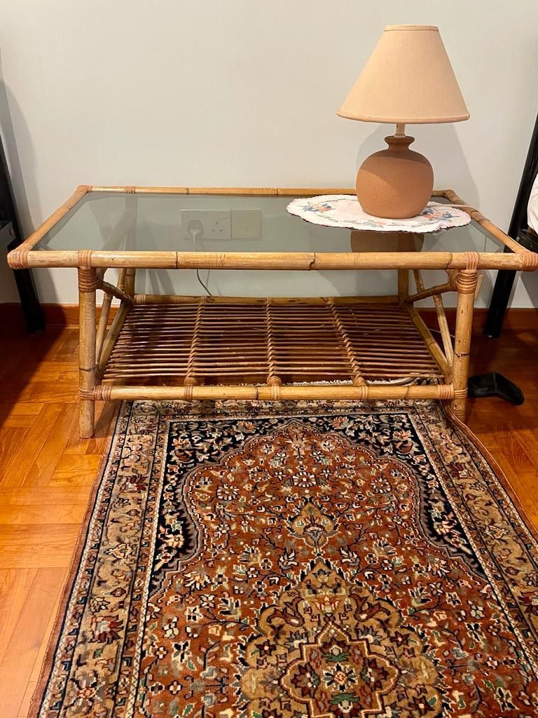 Cane furniture full set, Furniture & Home Living, Furniture, Sofas on ...