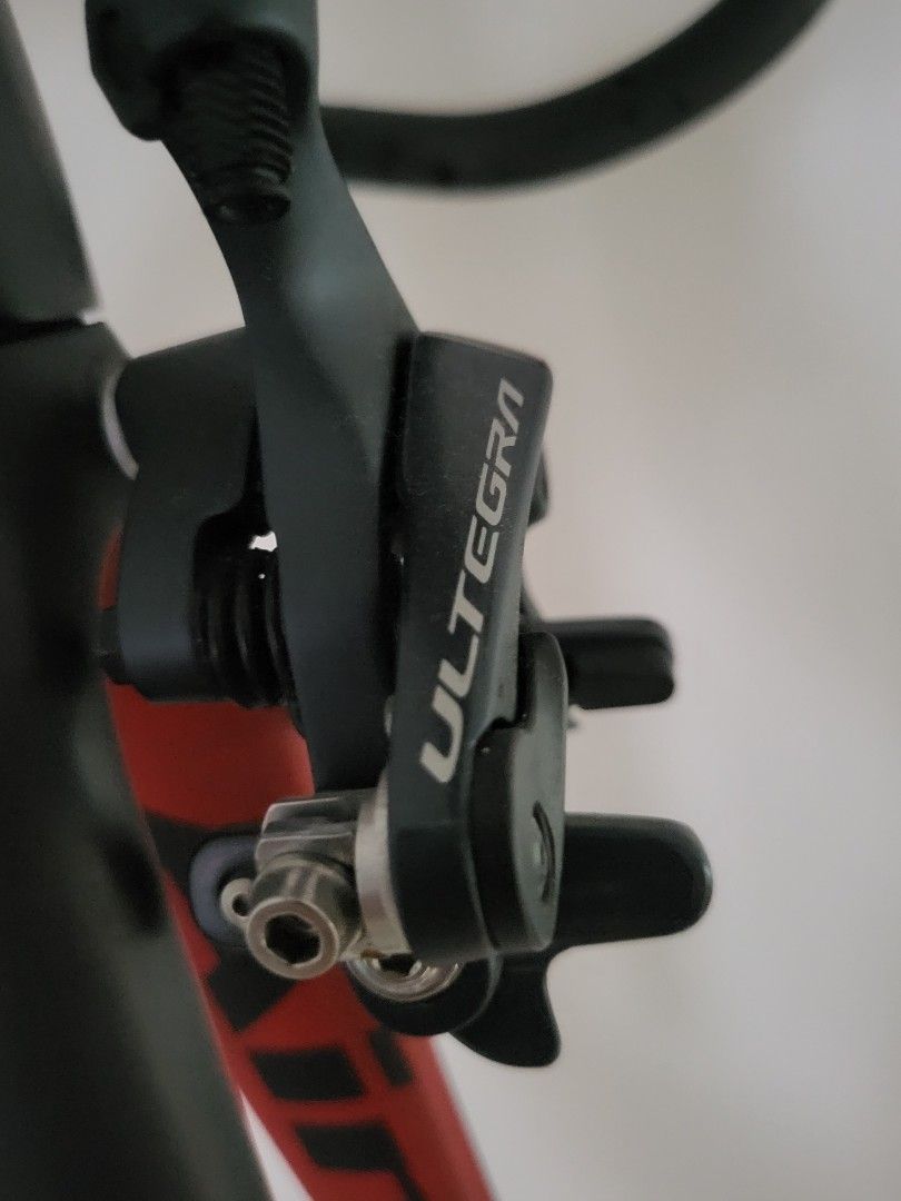 Carbon frame (48cm) handbar & brake calipers, Sports Equipment ...