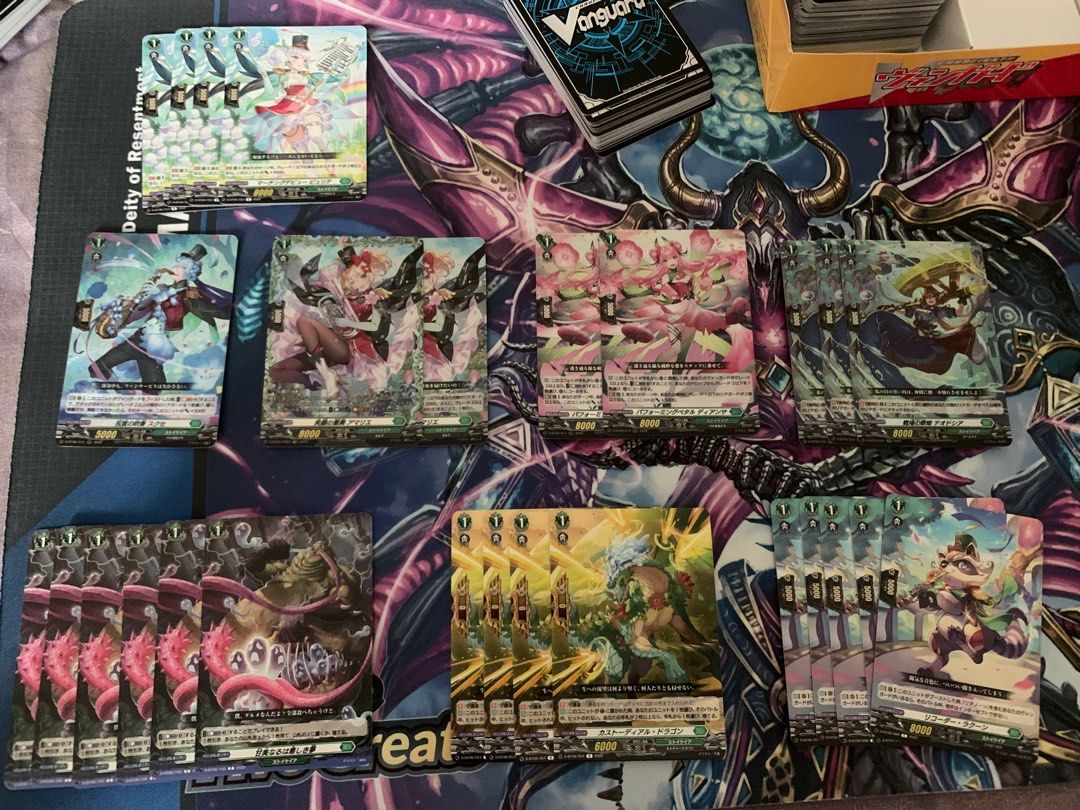 Cardfight Vanguard overdress D-bt06 stoichea playset, Hobbies & Toys ...