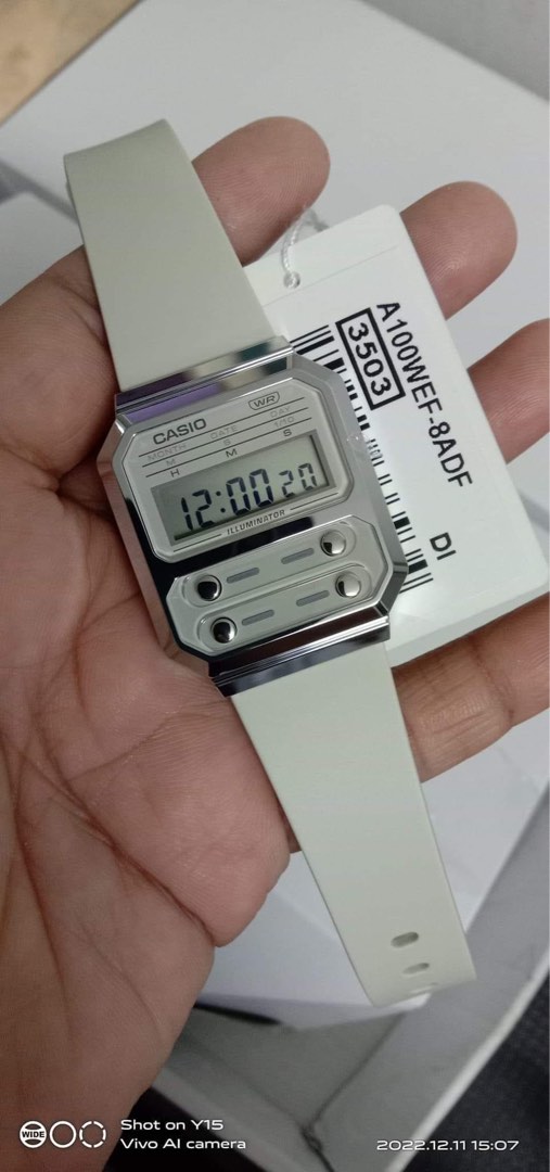 Casio Retro A100WEF-8 A100WEF-8A, Women's Fashion, Watches & Accessories, Watches on Carousell