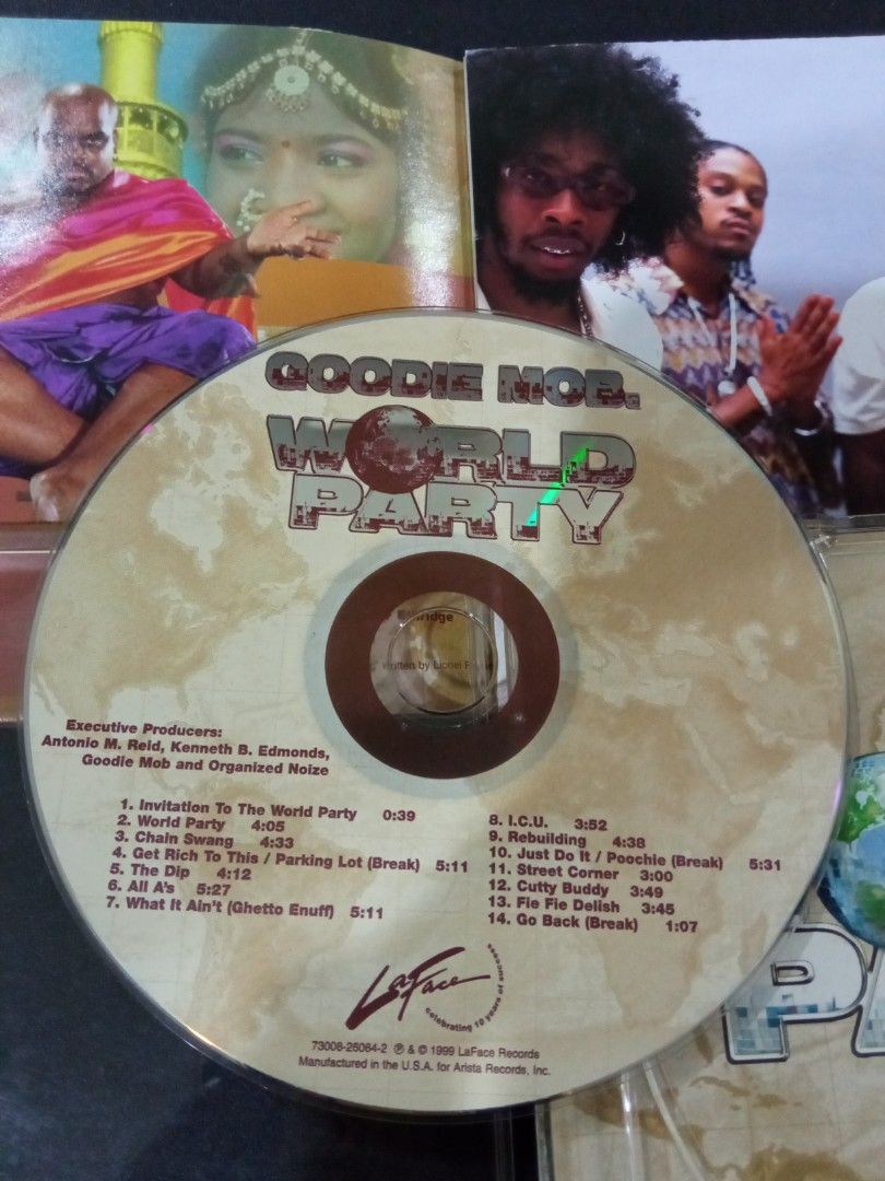 CD Goodie Mob - World party, Hobbies & Toys, Music & Media, CDs & DVDs ...