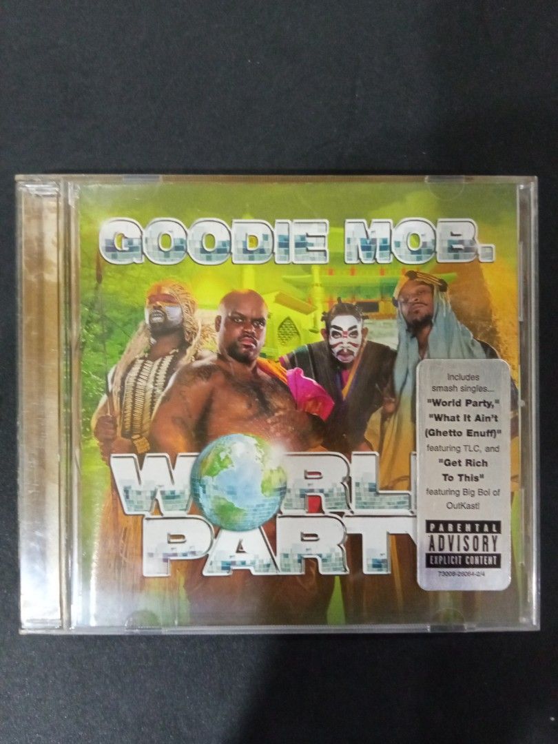 CD Goodie Mob - World party, Hobbies & Toys, Music & Media, CDs & DVDs ...