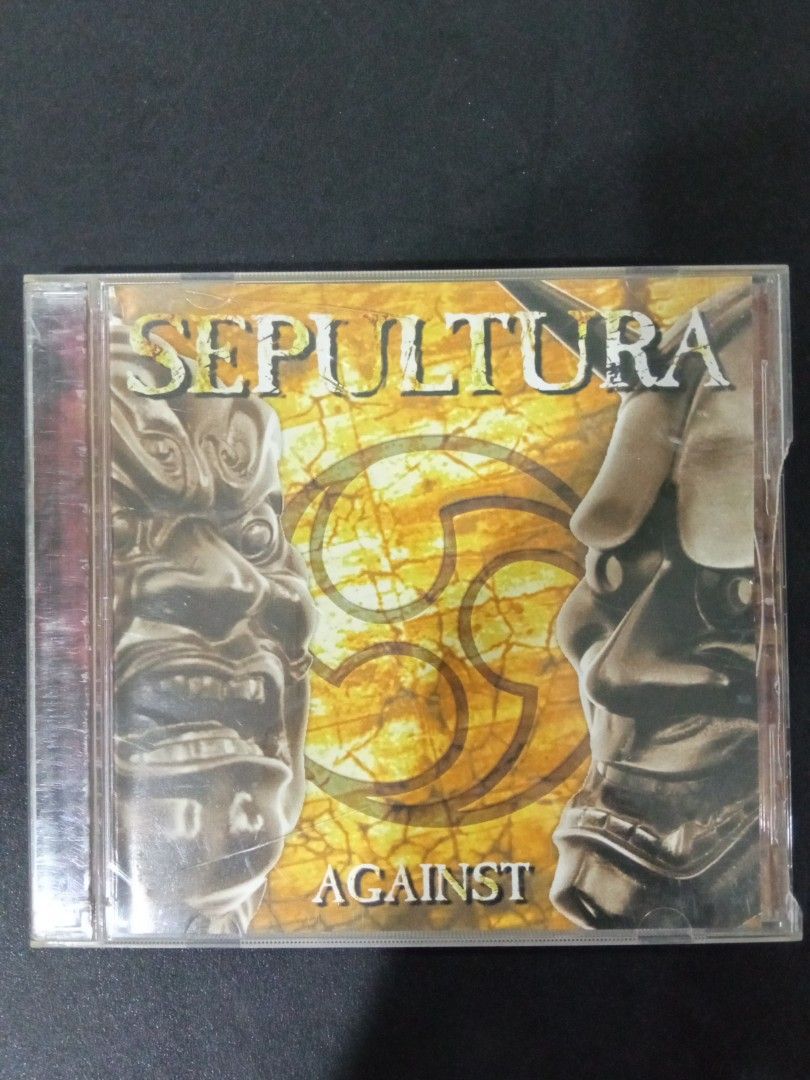 CD Sepultura - Against, Hobbies & Toys, Music & Media, CDs & DVDs on Carousell