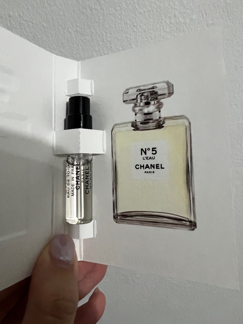 Chanel N5 Eau De Toilette 1.5ml sample, Beauty & Personal Care ...