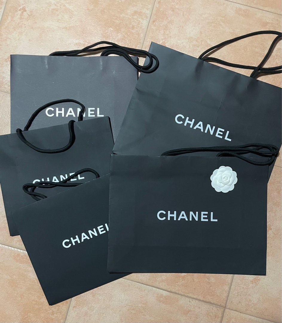 Chanel Paper Bag, Luxury, Accessories on Carousell