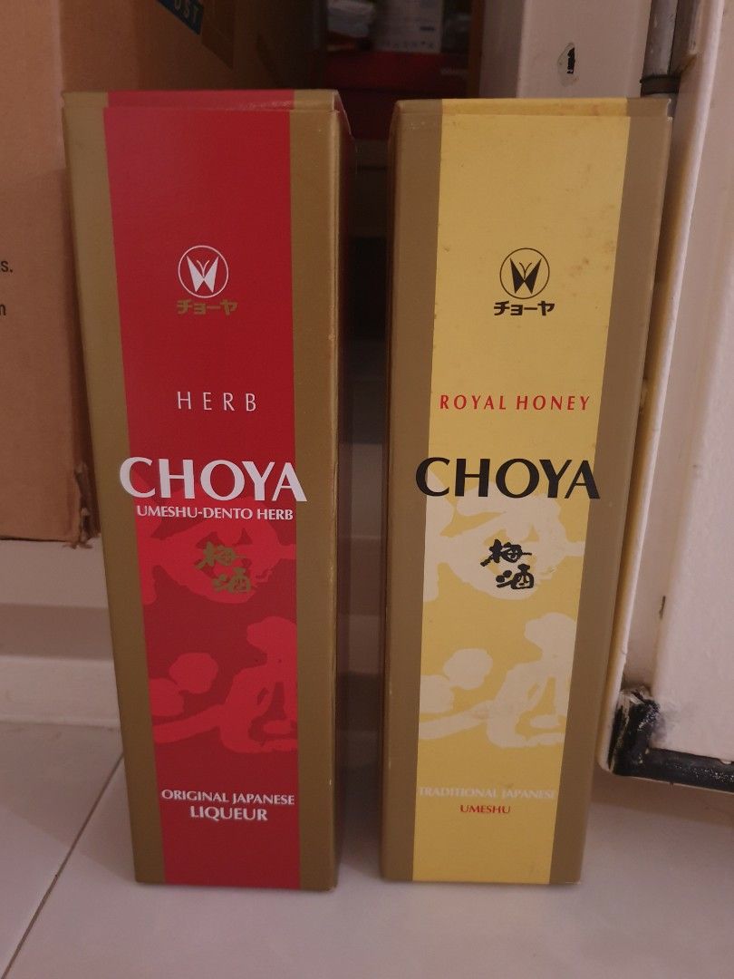 Choya herb and royal honey, Food & Drinks, Alcoholic Beverages on Carousell