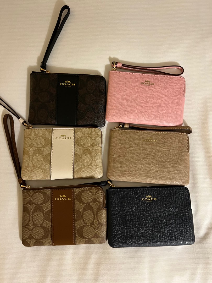 Coach coin bag/small wallet, 名牌, 手袋及銀包 - Carousell
