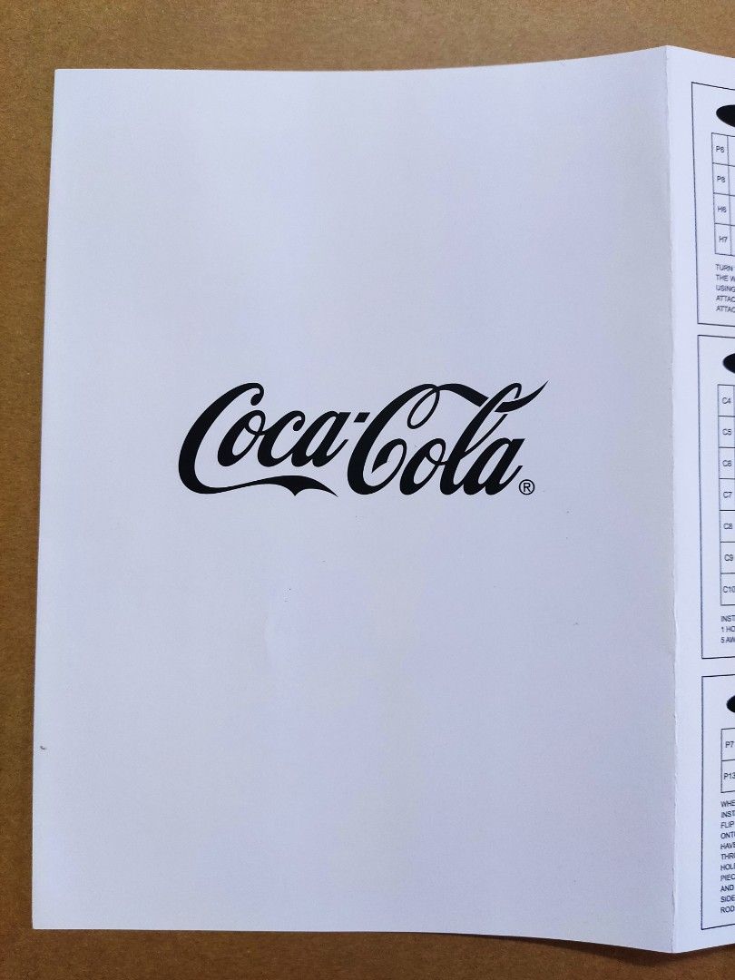 Coca Cola Football Table Meja Foosball Limited Edition Coke Adult Size ...