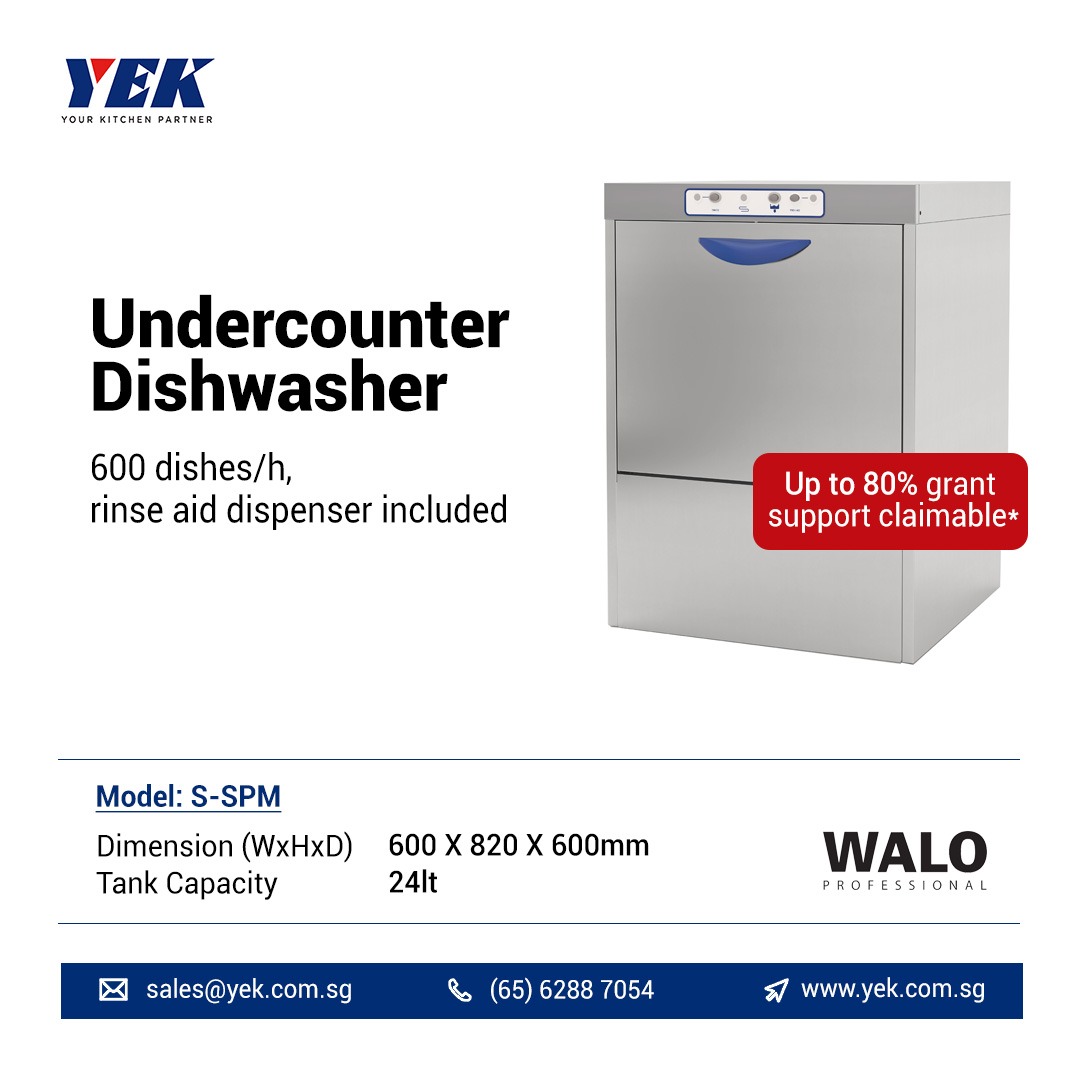 Undercounter Dishwasher (Commercial), TV & Home Appliances, Kitchen ...
