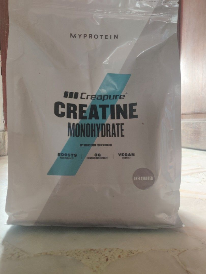 Creapure Creatine Monohydrate Myprotein, Health & Nutrition, Health ...