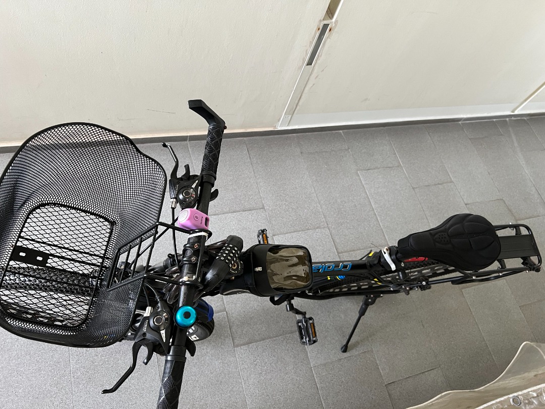 Crolan 26 Inches 892 GreenBlueOrangeRed Mountain BikeBicycle 27 Speeds ...