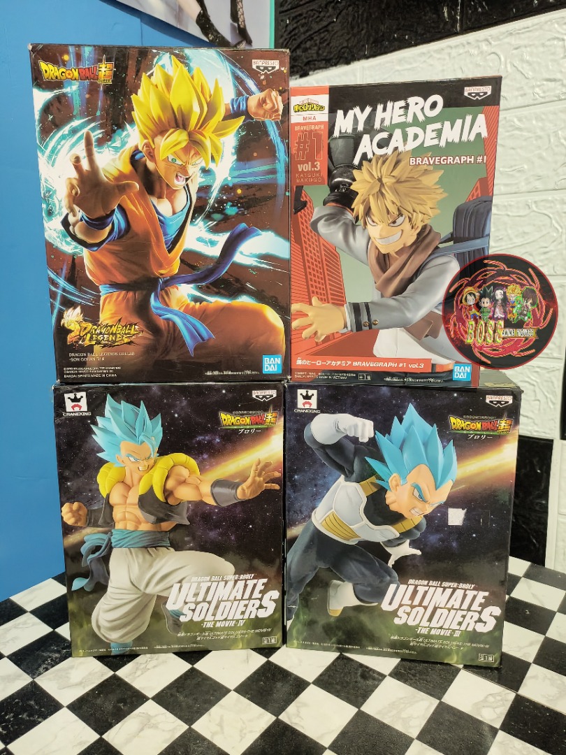 DBZ/MHA set sale (MIB/BIB), Hobbies & Toys, Toys & Games on Carousell