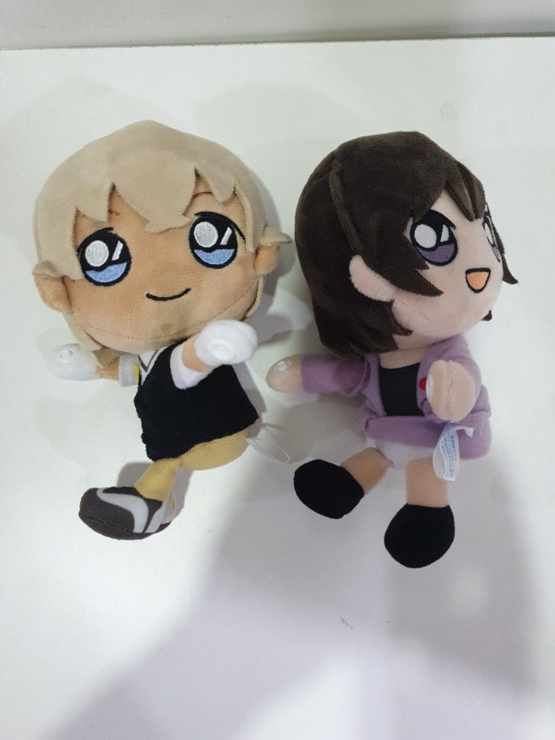 Detective Conan plush toy combo, Hobbies & Toys, Toys & Games on Carousell