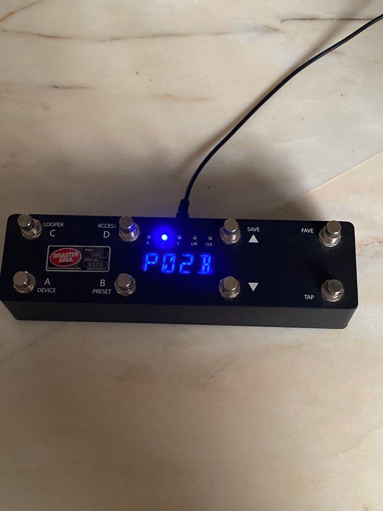 Disaster Area DMC Gen 3 controller for pedals, Hobbies & Toys, Music ...